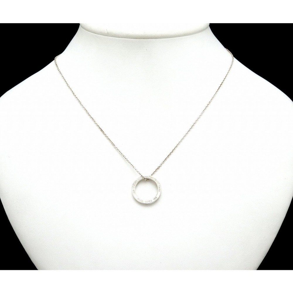 Tiffany & Co. | Bags | Tiffany Co Interlocking Circle Pendant Necklace ...